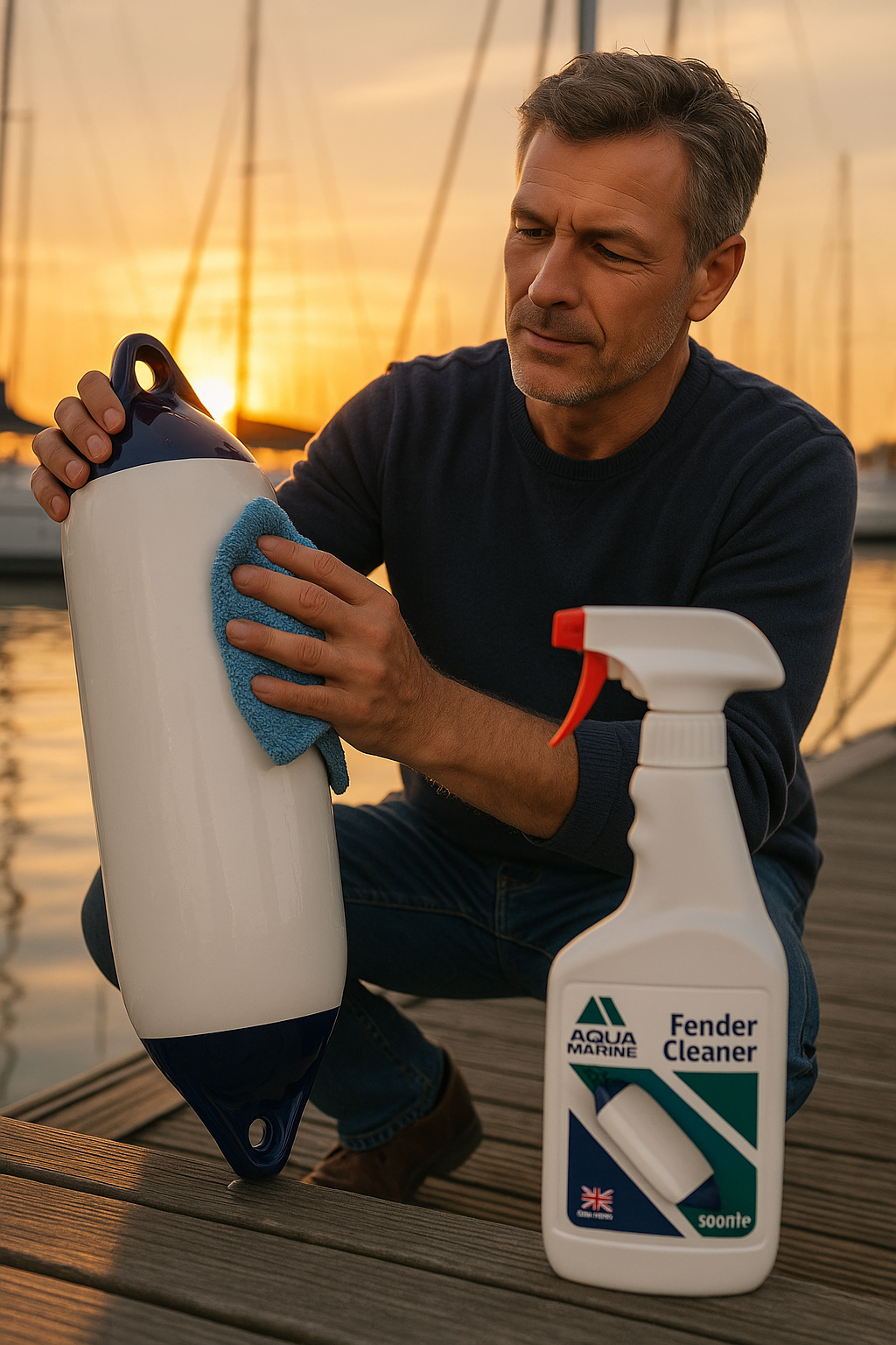 Aqua Marine Boat Fender Cleaner 500ml - Boat Fenders Direct